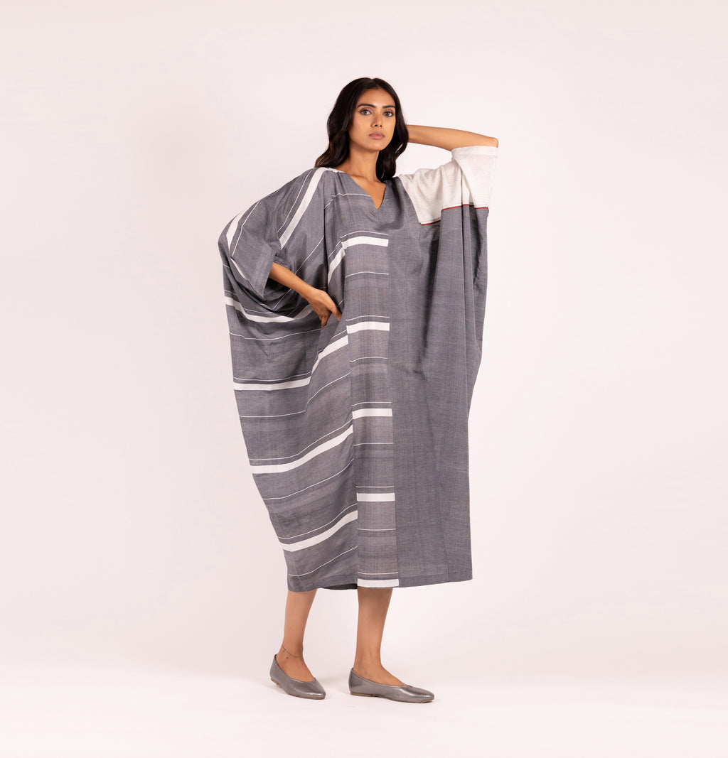 Zari Stripe Dress Set – soham dave